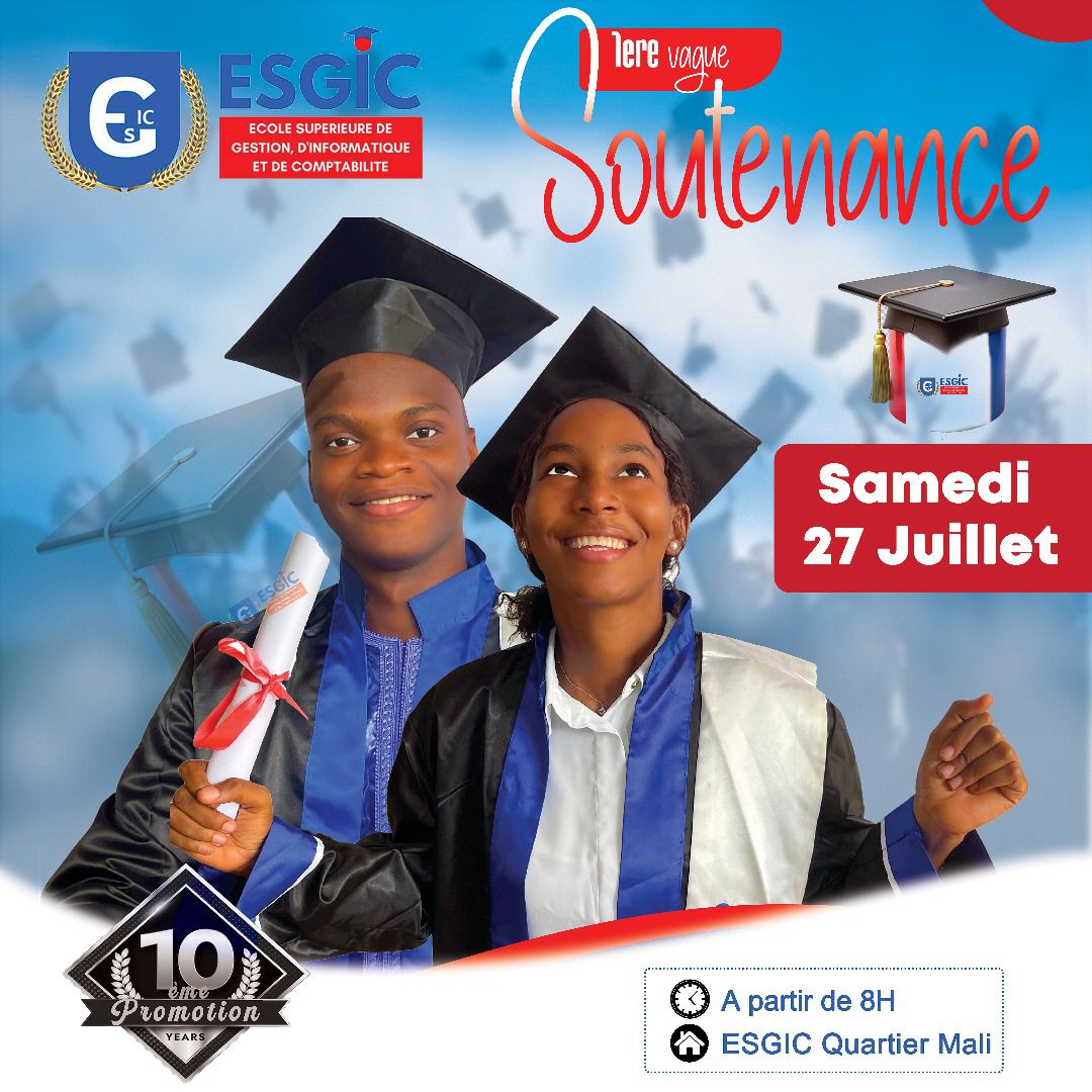INSCRIPTIONS EN COURS ANNÉE UNIVERSITAIRE 2023-2024 – Le service vous attend, choisissez l'ESGIC